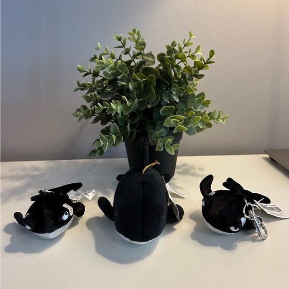 Russ | Toys | Orca Stuffed Animals Key Chain Elastic Loop Killer Whale ...